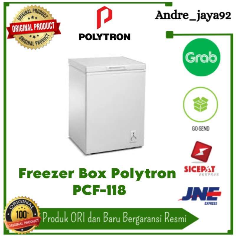 Jual Freezer Box Polytron 100 Liter Pcf-118/pcf118 Di Seller Andre Jaya ...