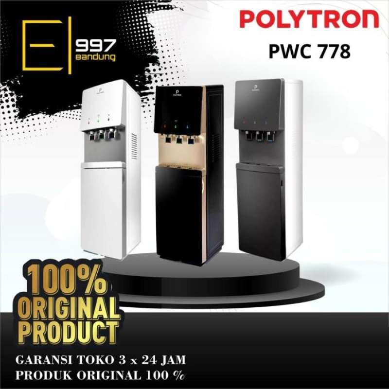 Jual Dispenser Polytron Pwc778 / Pwc 778, Low Watt Galon Bawah Di ...
