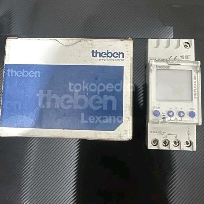 Promo Timer Theben Simplexa 601 Digital Timer Diskon 33% Di Seller ...