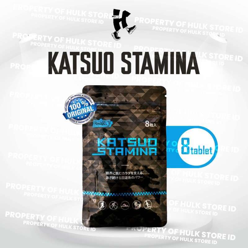 Jual Katsuo Stamina (8 Tablets) Renewal - Sports Supplement For ...