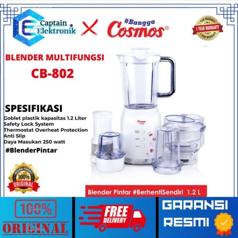 Promo Cosmos Cb802 / Blender Cosmos 4 In 1 Cb 802 / Blender Blenz Cb Diskon 26% Di Seller Arie ...