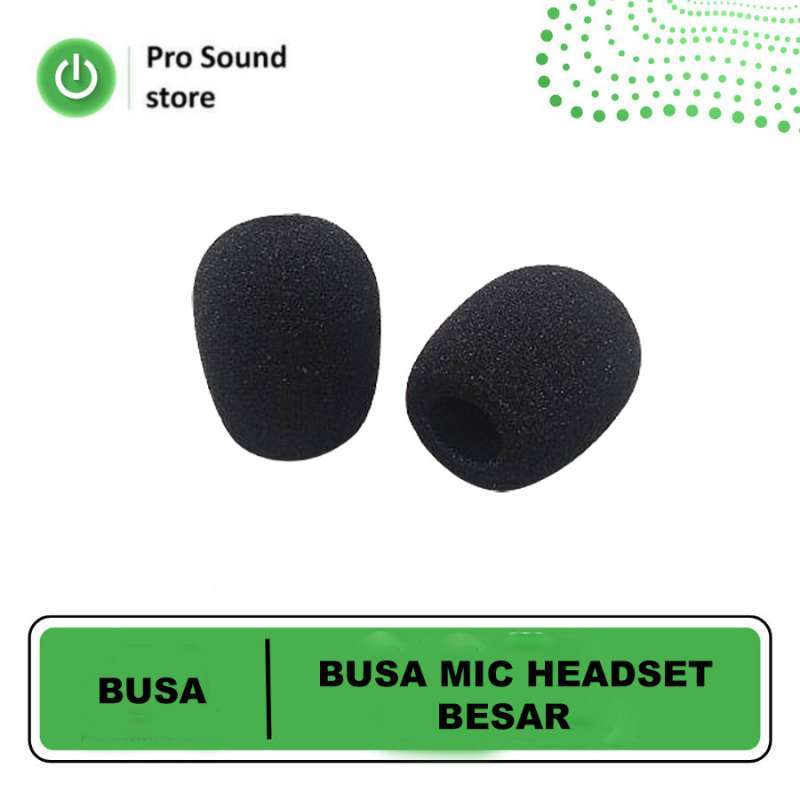 Promo Busa Mic Clip On /busa Microphone Headset / Spon Microphone Besar ...