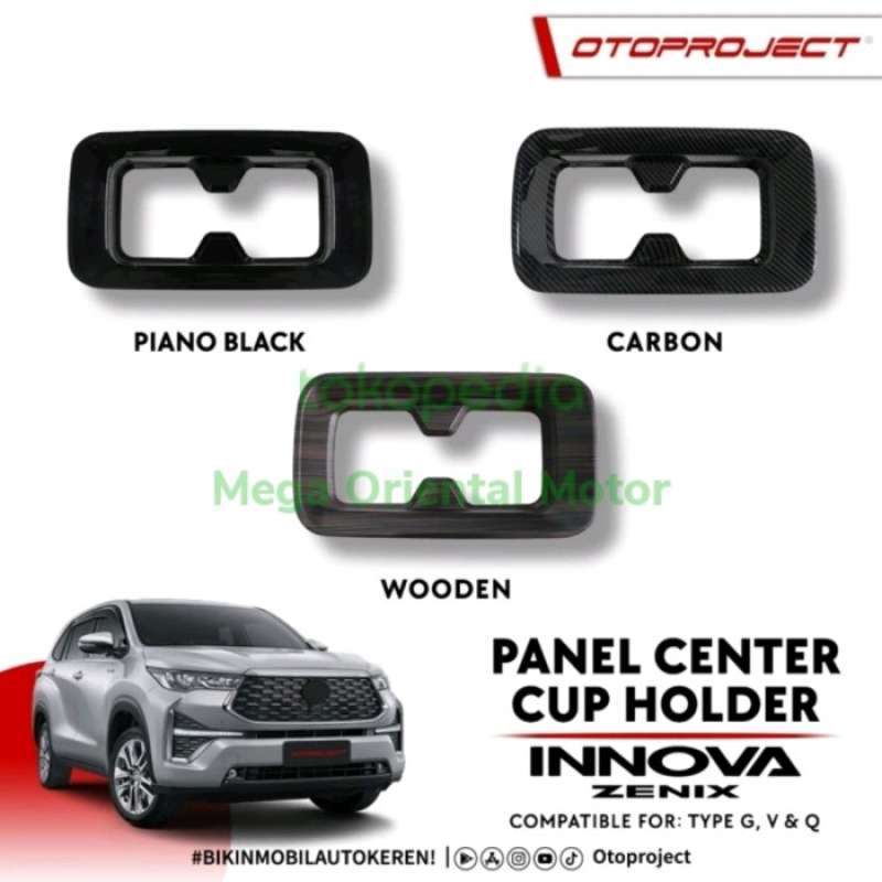 Promo Baru Panel Center Cup Holder Otoproject Innova Zenix 2023 Terbaik Diskon 28% Di Seller ...