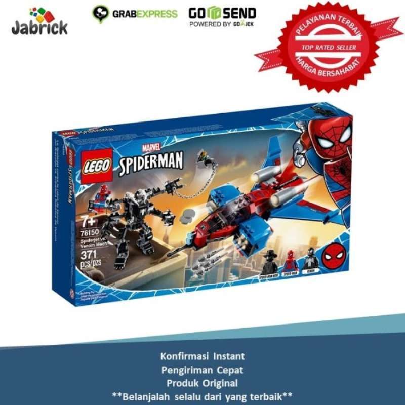 Promo Lego 76150 Marvel Super Heroes Avengers Spiderjet Vs. Venom Mech ...