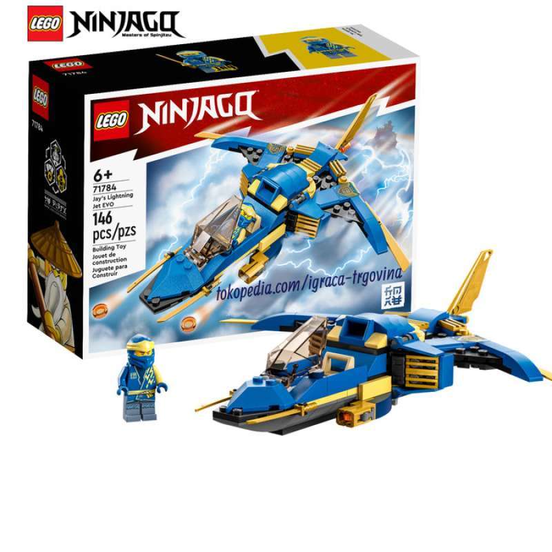 Promo Lego Ninjago 71784 Jays Lightning Jet Evo - Lego Ninjago Diskon ...