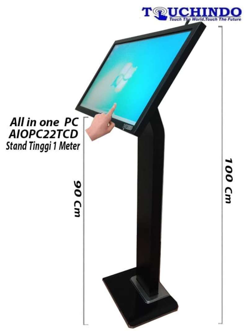 Promo All In One Aiopc22tcd Touchscreen 22 Inch Standing 1 Meter Diskon ...