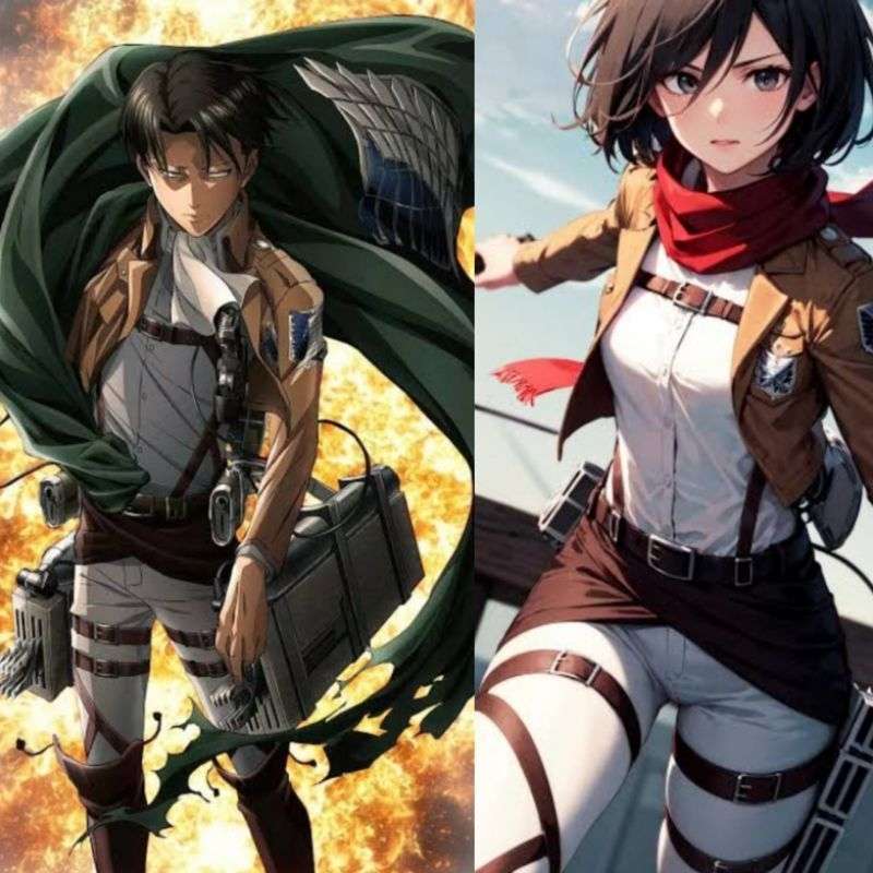 Promo Butik Rindu (levi Mikasaa) Set Lengkap Bodybelt Harness ...