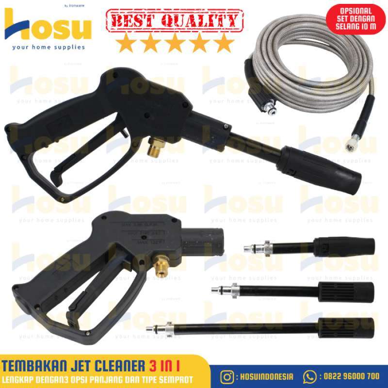 Promo Stick Jet Cleaner Gun Steam Alat Semprot Panjang Pendek High ...