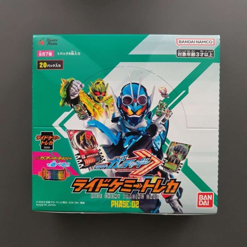 Promo Bandai Kamen Rider Gotchard Ride Chemy Trading Card Phase 00 Phase 01 Diskon 23% Di Seller ...