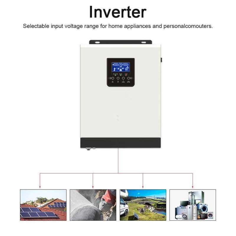 Jual Powmr Hybrid Inverter Solar Controller Dc 24v To Ac 230v 2400w Hps ...