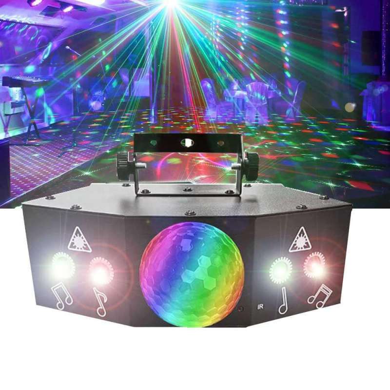 Jual Yunfa Lampu Proyektor Disco Rgb Dmx 15w 240v With Remote Control ...