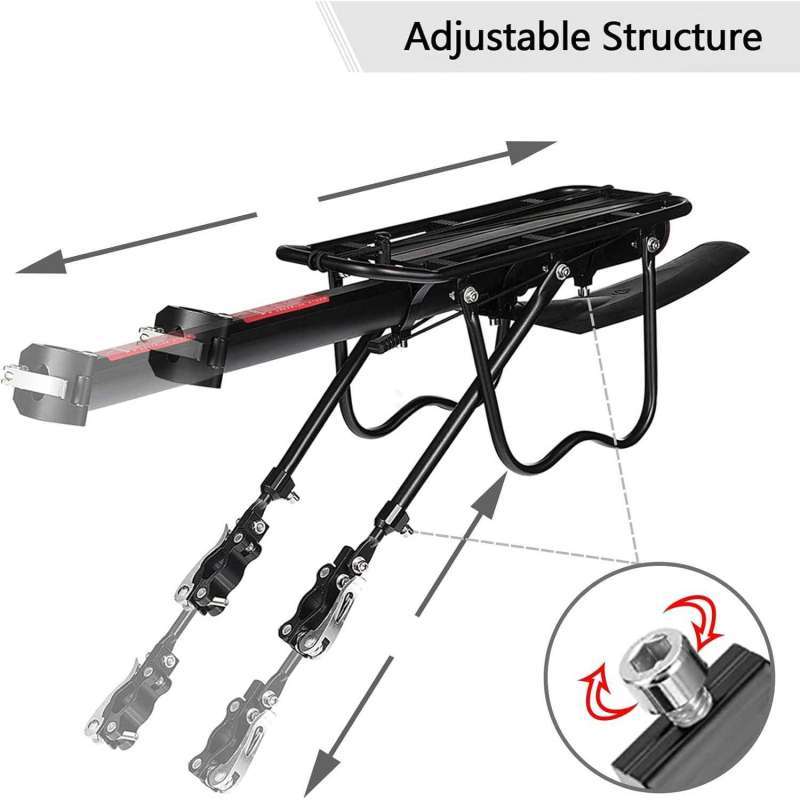 Jual Rak Boncengan Belakang Sepeda Rear Rack Quick Mount Rck-103 ...