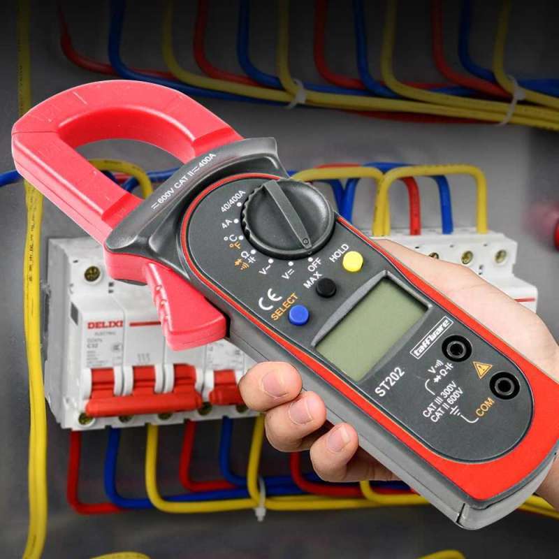 Jual Aneng Digital Multimeter Voltage Tester Temperature St202 Tespen ...