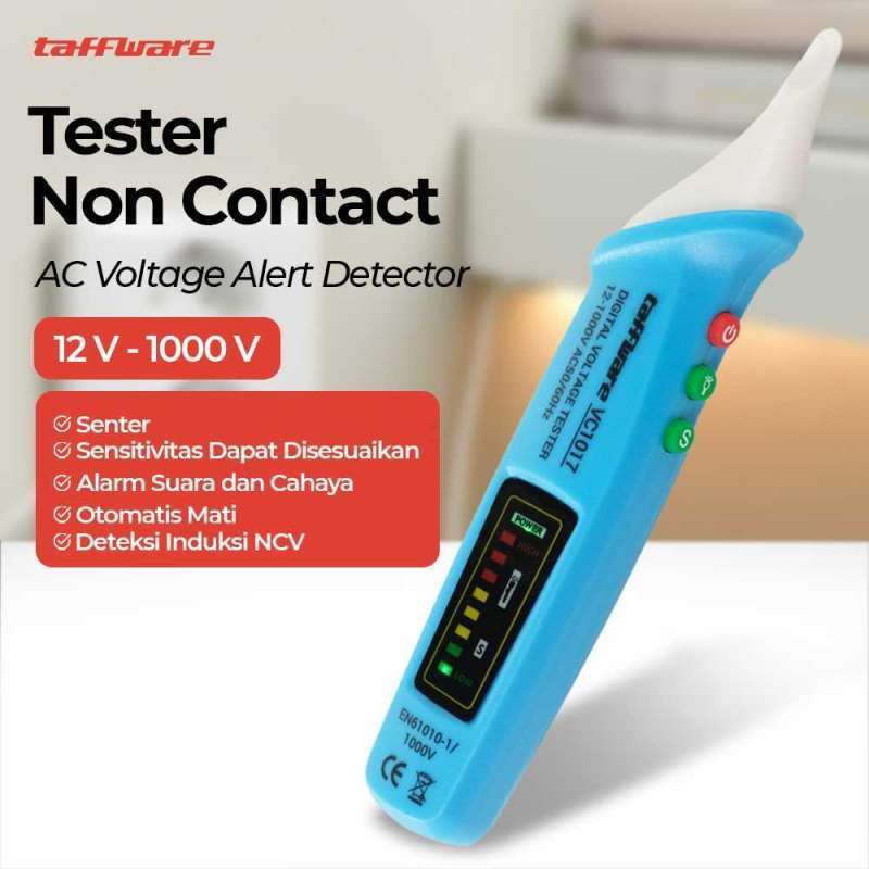 Jual Aneng Tespen Tester Non Contact Ac Voltage Detector 12v-1000v ...