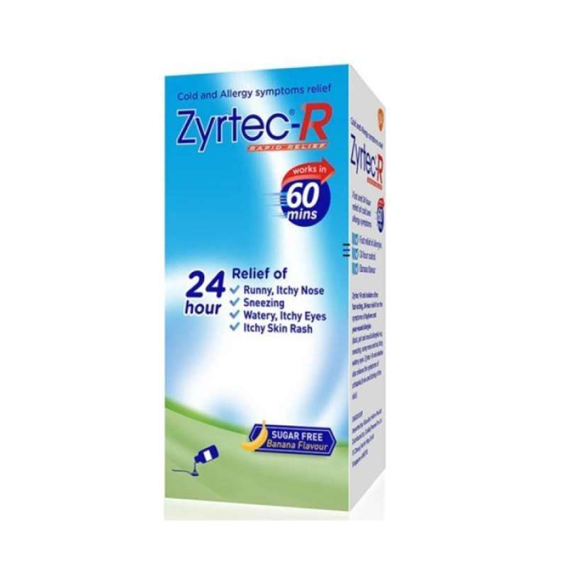 Jual Zyrtec R Syrup (singapore) - Exp Jun/2025 Di Seller Health ...