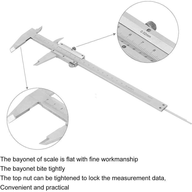 Jual Jangka Sorong Vernier Caliper Micrometer 15cm Jig-re0150 Meteran ...