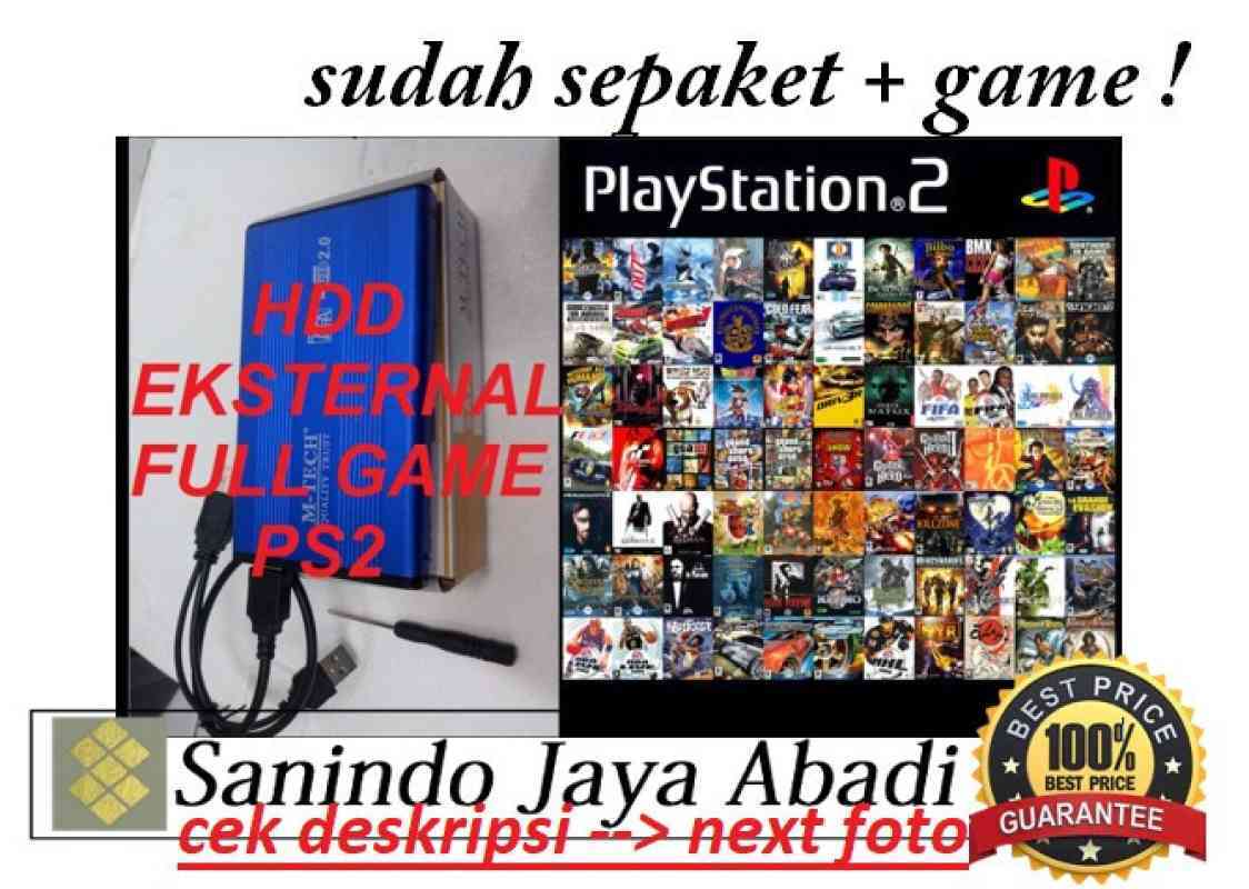Promo Hardisk Hdd Hardisk Eksternal Ps2 250gb Full Game Diskon 23% Di Seller Praptuma ...