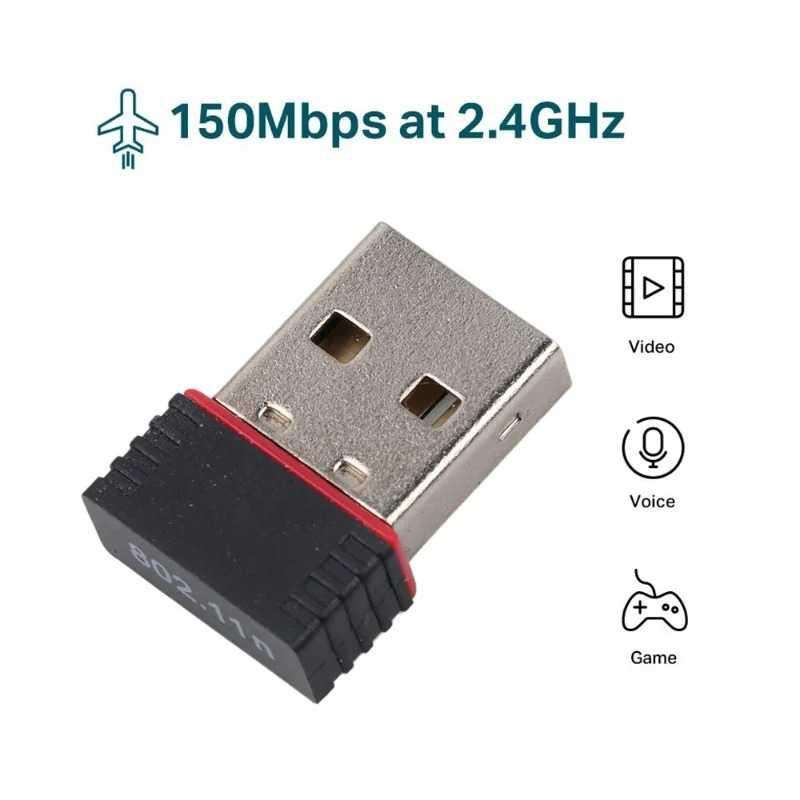 Jual Usb Wireless Adaptor 300mbps Realtek Lv-uw03 Laptop Type C ...
