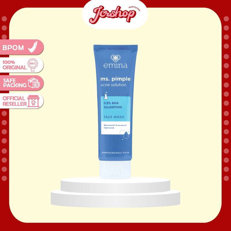 Jual Emina Ms. Pimple Acne Solution Face Wash Di Seller Jcrshop1 - Ario ...