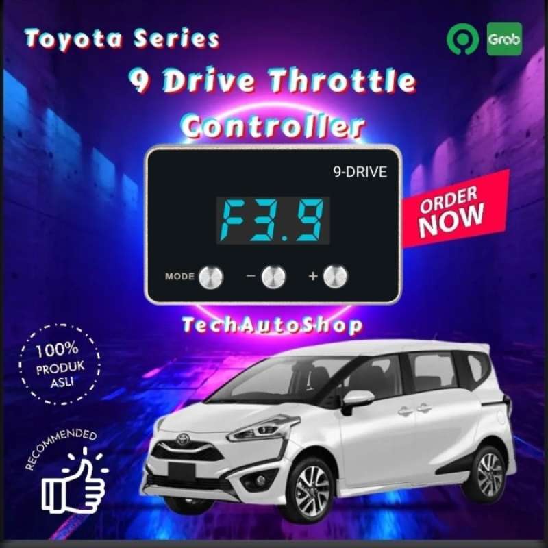 Promo 9 Drive Throttle Controller Toyota Sienta Series Piggyback 9drive ...