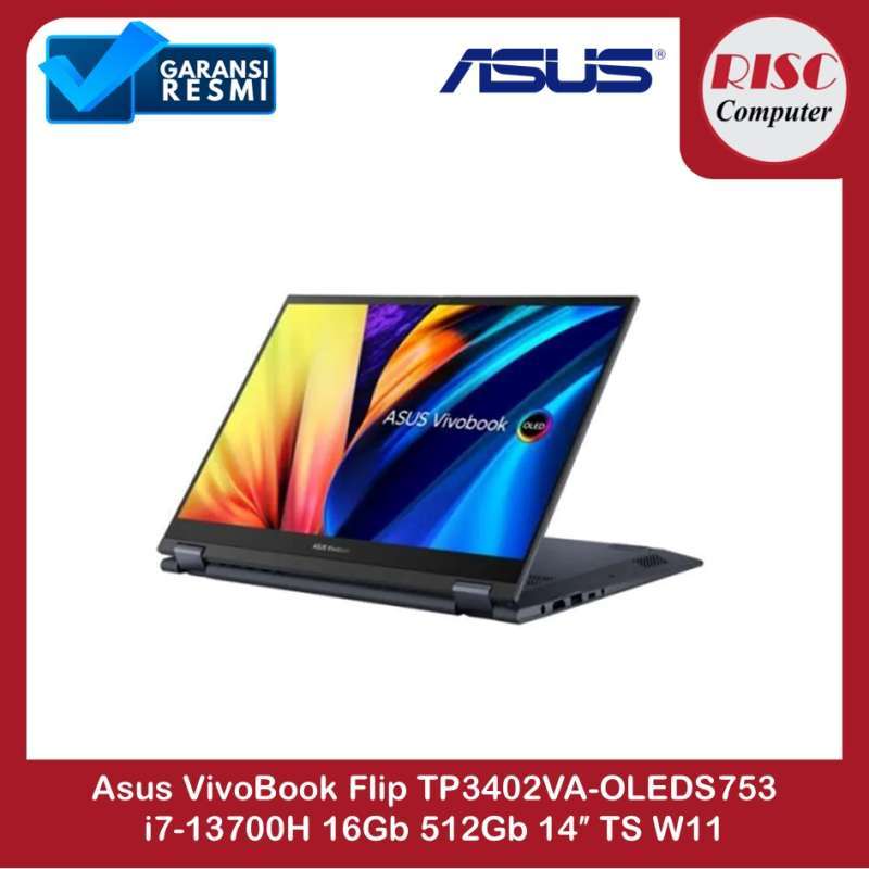 Jual Asus Vivobook Flip Tp3402va-oleds753 I7-13700h 16gb 512gb 14″ Ts ...