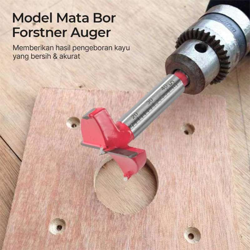 Jual Mata Bor Forstner Auger Drill Bit Wooden Tool 35mm Din-7483 Bor ...