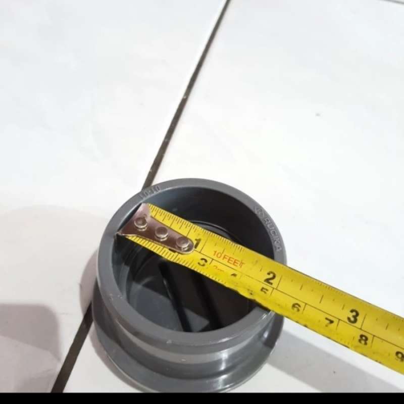 Jual Sambungan Pipa Pvc Rucika Aw Clean Klin Out 1 2 3 4 Inch Inci - 4 ...