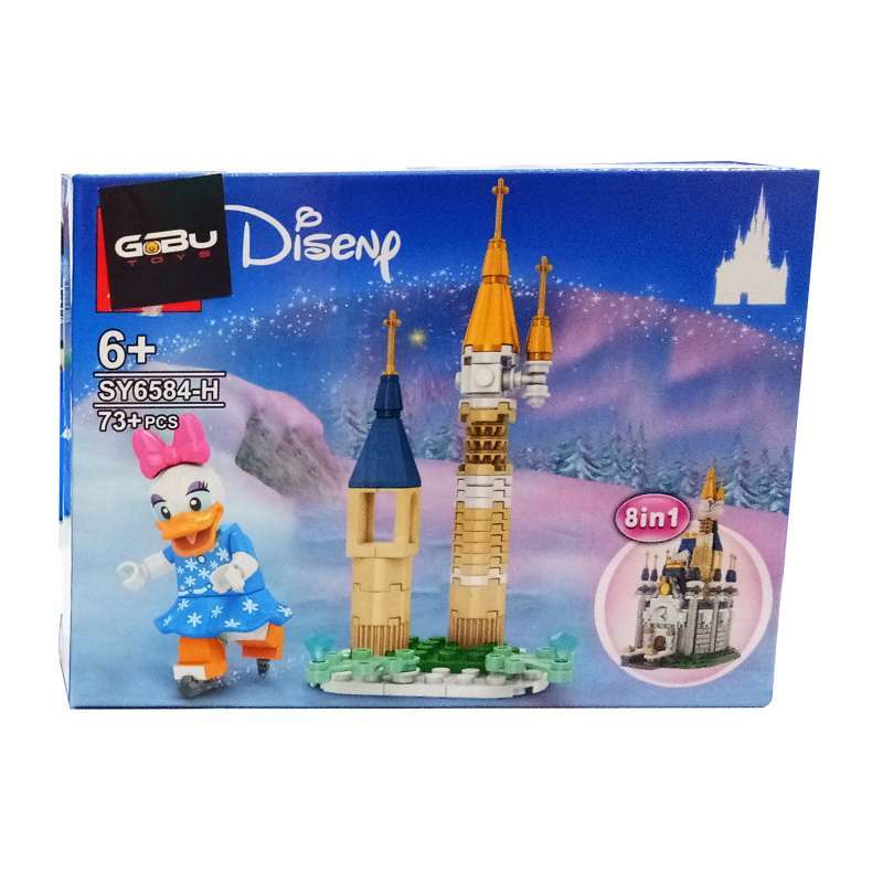 Promo Sy 6584 A - D Disney Mickey Mouse Castle Series / Mainan Balok ...