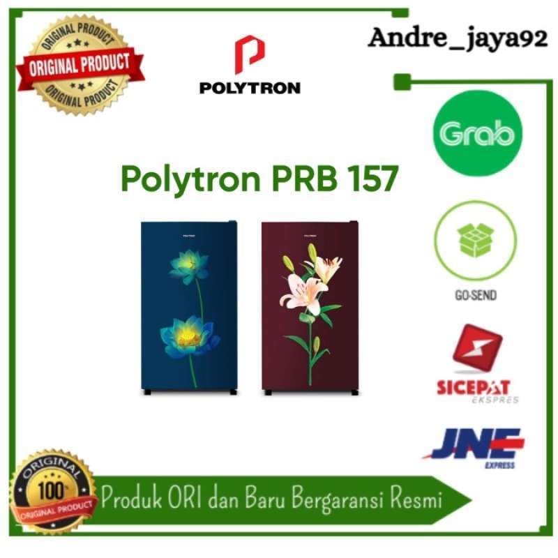 Jual Kulkas Polytron 1 Pintu Prb 157 Lb / Prb 157lb 150 Liter 100% Ori ...