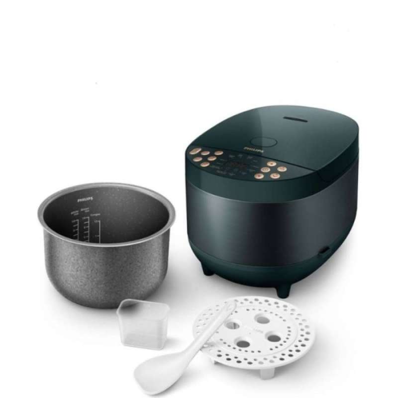 Promo Rice Cooker Digital Hd4515/91 Kapasitas 1.8 Liter 18 Menu - Hijau ...