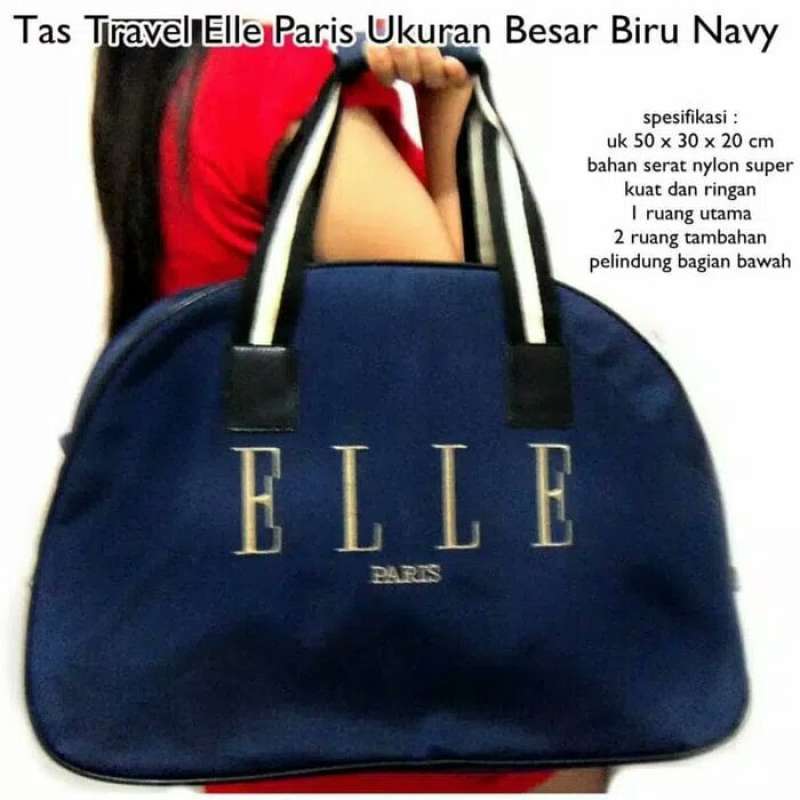Promo Tas Travel Bag Elle - Tas Pakaian Buat Mudik Dan Olahraga Pria ...