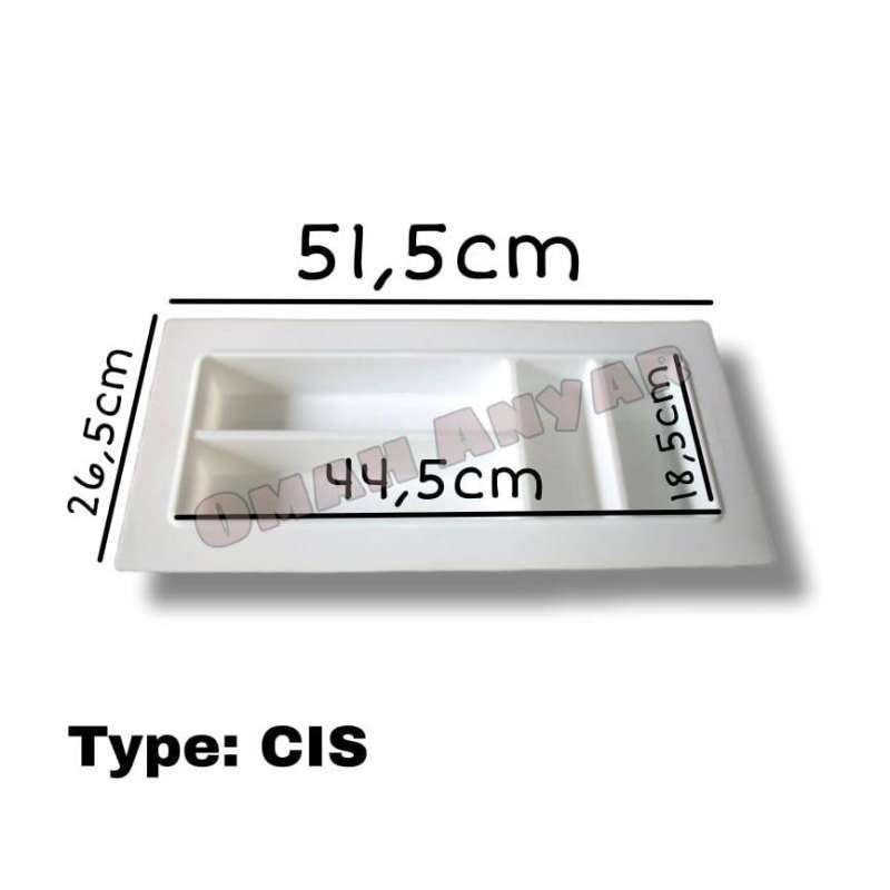 Jual Sekat Laci Dapur Kitchen Set Untuk Sendok Garpu Tipe Merk Klassen ...