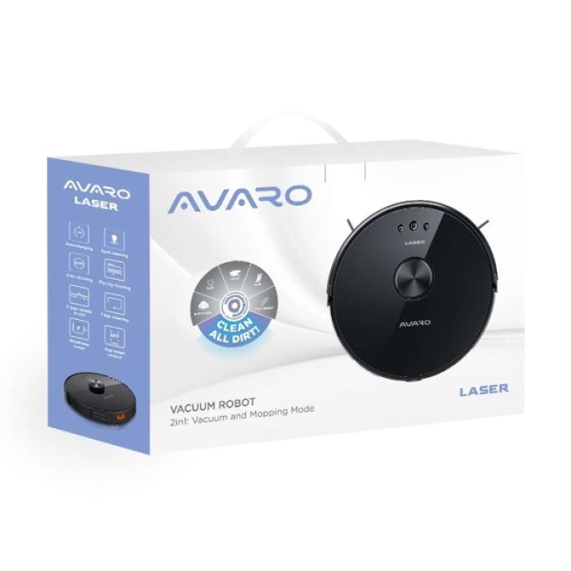 Promo Avaro Laser Intelligent Vacuum Robot - Avaro Laser Diskon 3% Di ...