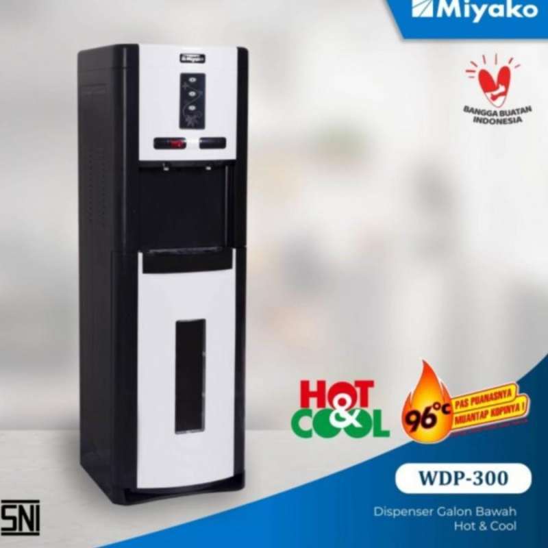 Jual Dispenser Miyako Hot Cool Wdp 300 Hc Galon Bawah Di Seller ...