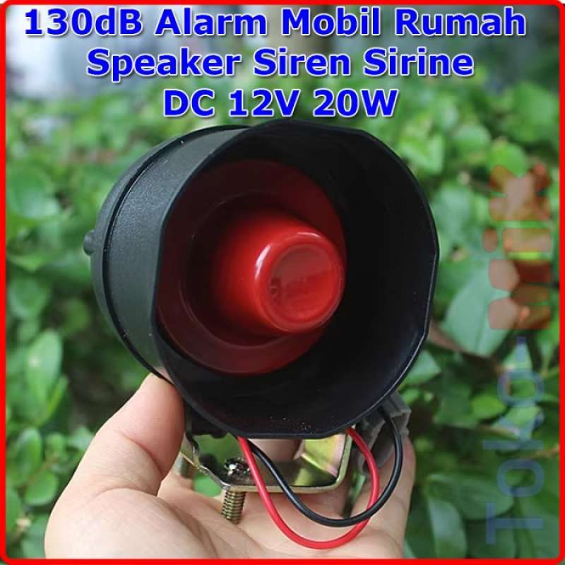 Jual Siren Sirine Speaker Alarm Mobil Rumah 12v Sirine 130 Db High ...