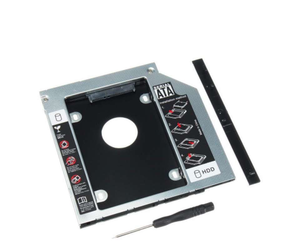 Jual Candy Hdd Harddisk Caddy 9.5mm Ssd Sata For Laptop / Notebook 9.5 ...