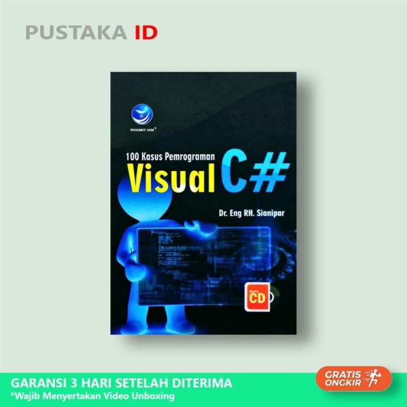 Jual Buku 100 Kasus Pemrograman Visual C# + Cd Di Seller Buku Id ...