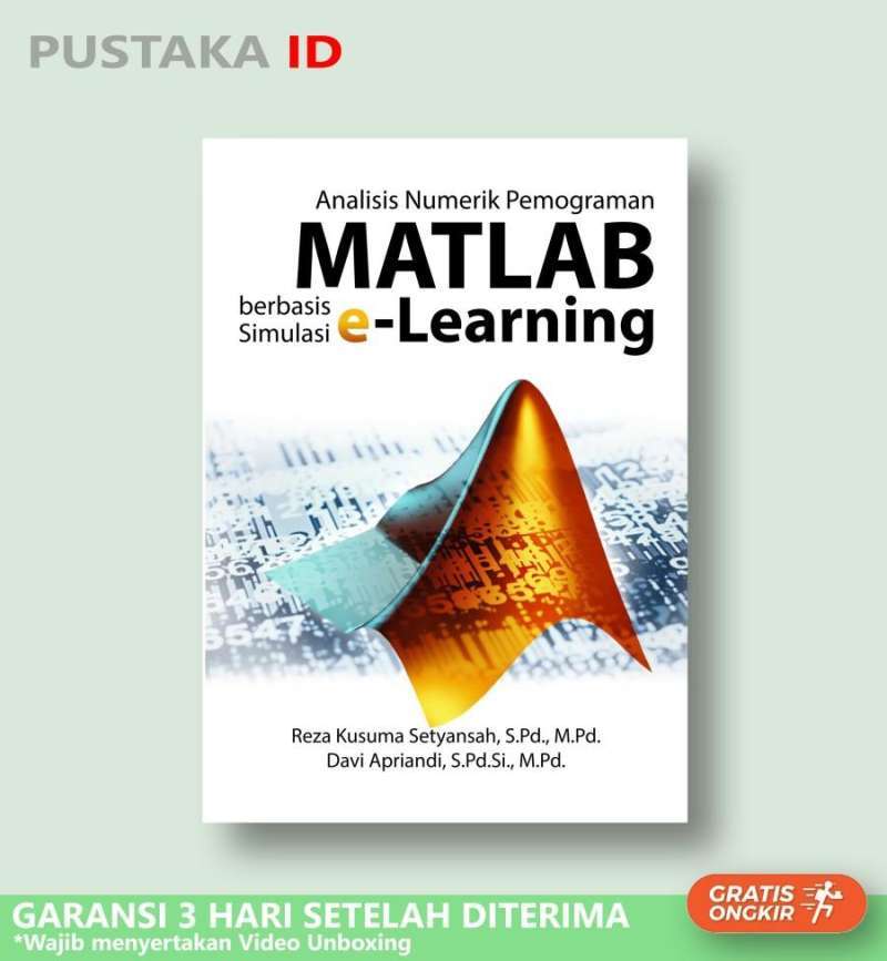 Jual Buku Analisis Numerik: Pemograman Matlab Berbasis Simulasi E-learning Di Seller Buku Id ...