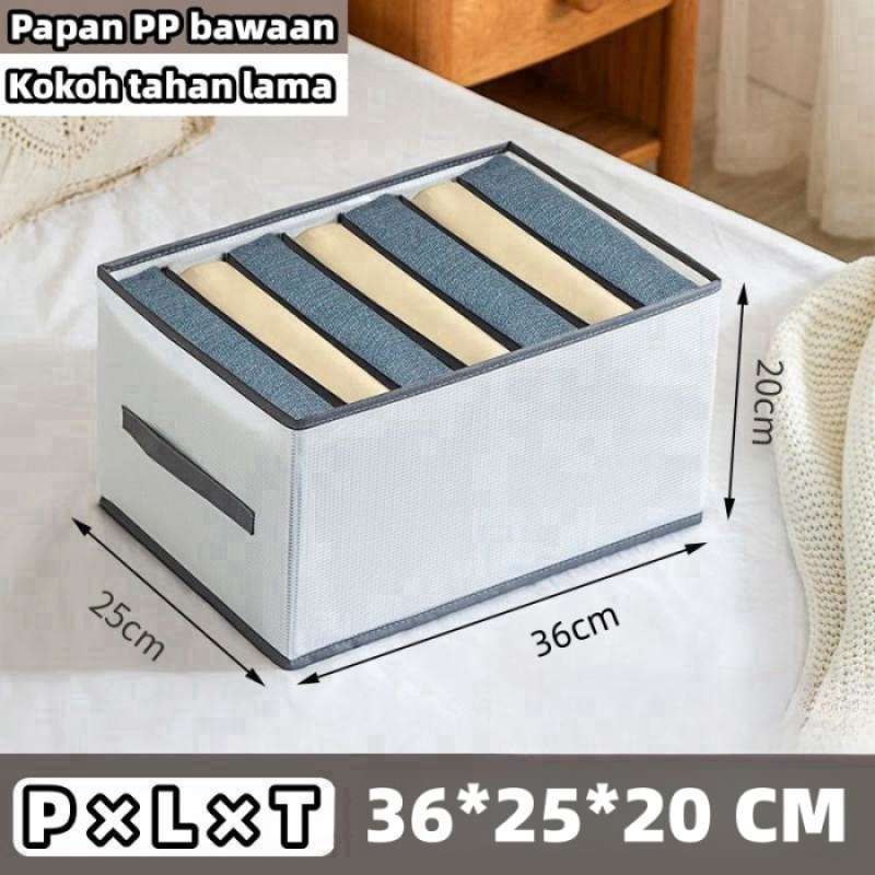 Promo Storage Box Baju Partisi Sederhana Berbagai Jenis Pakaian ...