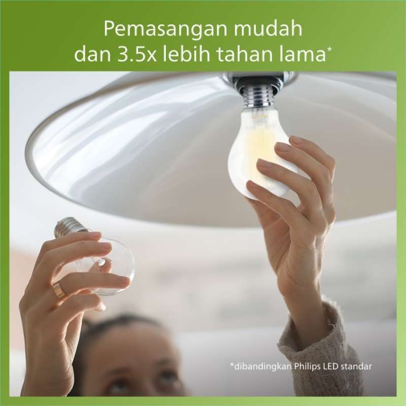 Promo Paket 4x Lampu Philips Led Bulb Ultra Efficient 7.5w E27 Kuning ...