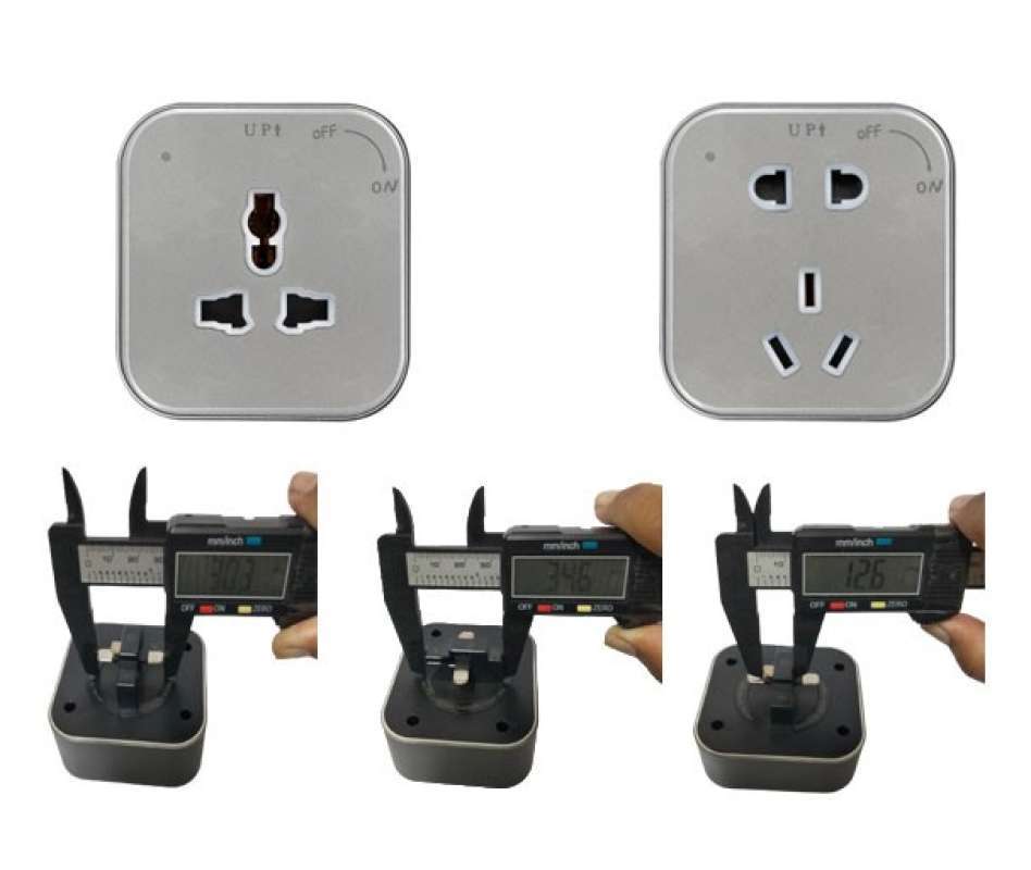 Promo Stop Kontak Dapur/meja Meeting Model Rel Tanam Tembok 60-120 Cm ...