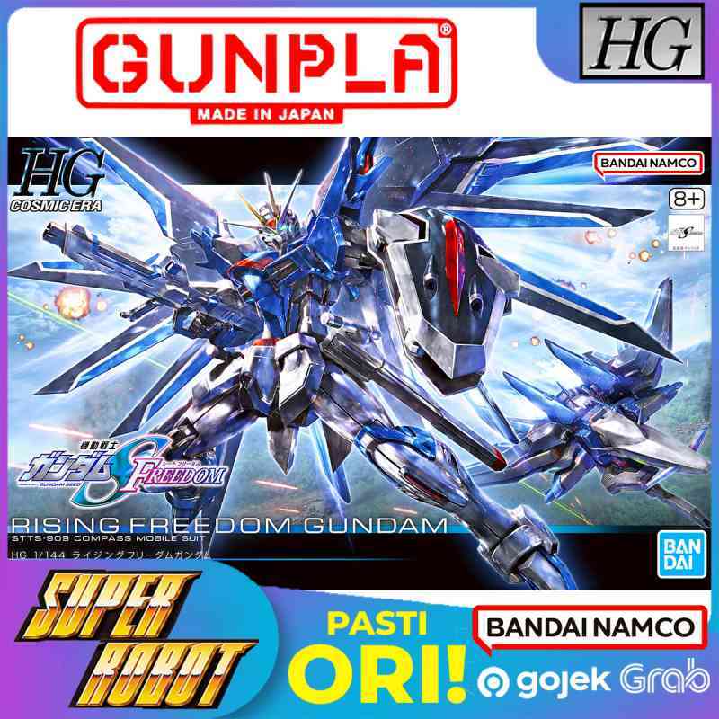 Jual Bandai Hg Stts-909 Rising Freedom Gundam - Hgce Di Seller Super Robot - Jembatan Besi, Kota ...