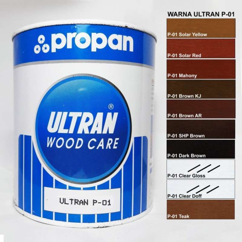 Promo Propan Ultran Wood Care P-01 Cat Politur Kayu Interior 1 Liter ...