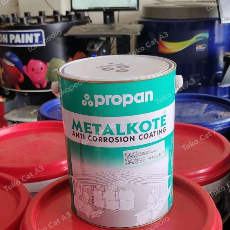 Promo Propan Metalkote Ap 291 5 Kg -zinchromate - Cat Anti Karat - Meni ...