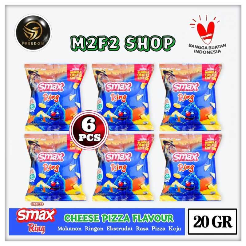 Promo Mamee Smax Ring Keju | Cheese Pizza Flavour Sachet - 20 Gr ...