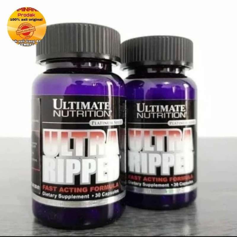 Promo Ultimate Nutrition Ultra Ripped 30 Kapsul Fat Burner Pembakar
