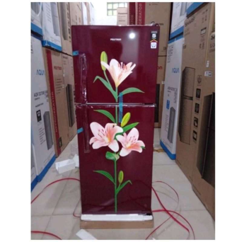 Promo Kulkas 2 Pintu Polytron Prb 217 R/b 220 Liter Tanpa Bunga Es ...