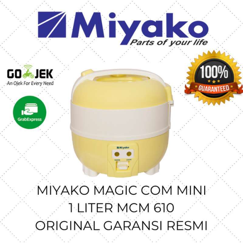 Promo Miyako Magic Com Mini 1 Liter Mcm 610 / Rice Cooker Kecil Mejikom ...