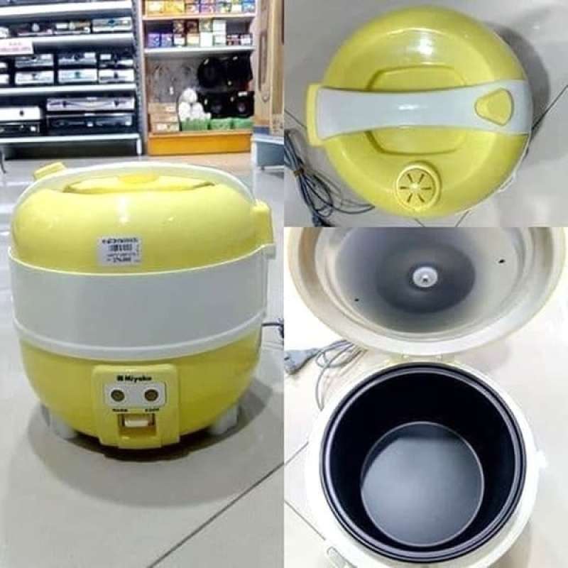 Promo Miyako Magic Com Mini 1 Liter Mcm 610 / Rice Cooker Kecil Mejikom ...