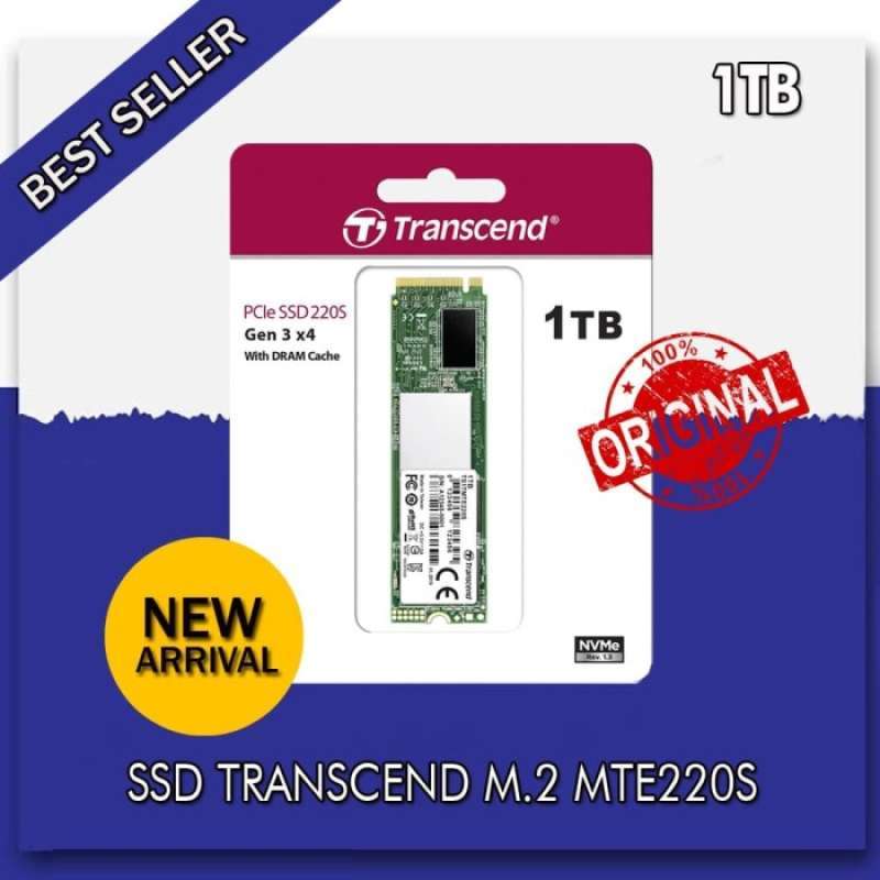 Promo M.2 Nvme Transcend Mte220s 1tb Ssd M.2 Pcie Gen 3x4 Nvme Diskon ...